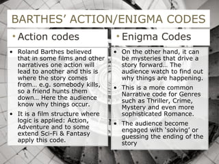Media narrative codes update 2015 | PPT
