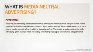 Media neutral advertising - Red Bull | PPT