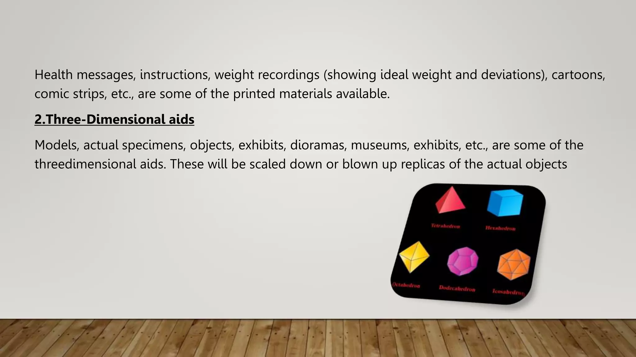 METHODS AND MEDIA OF HEALTH EDUCATION | PPTX