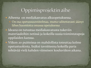 Median kanssa kasvamassa | PPT