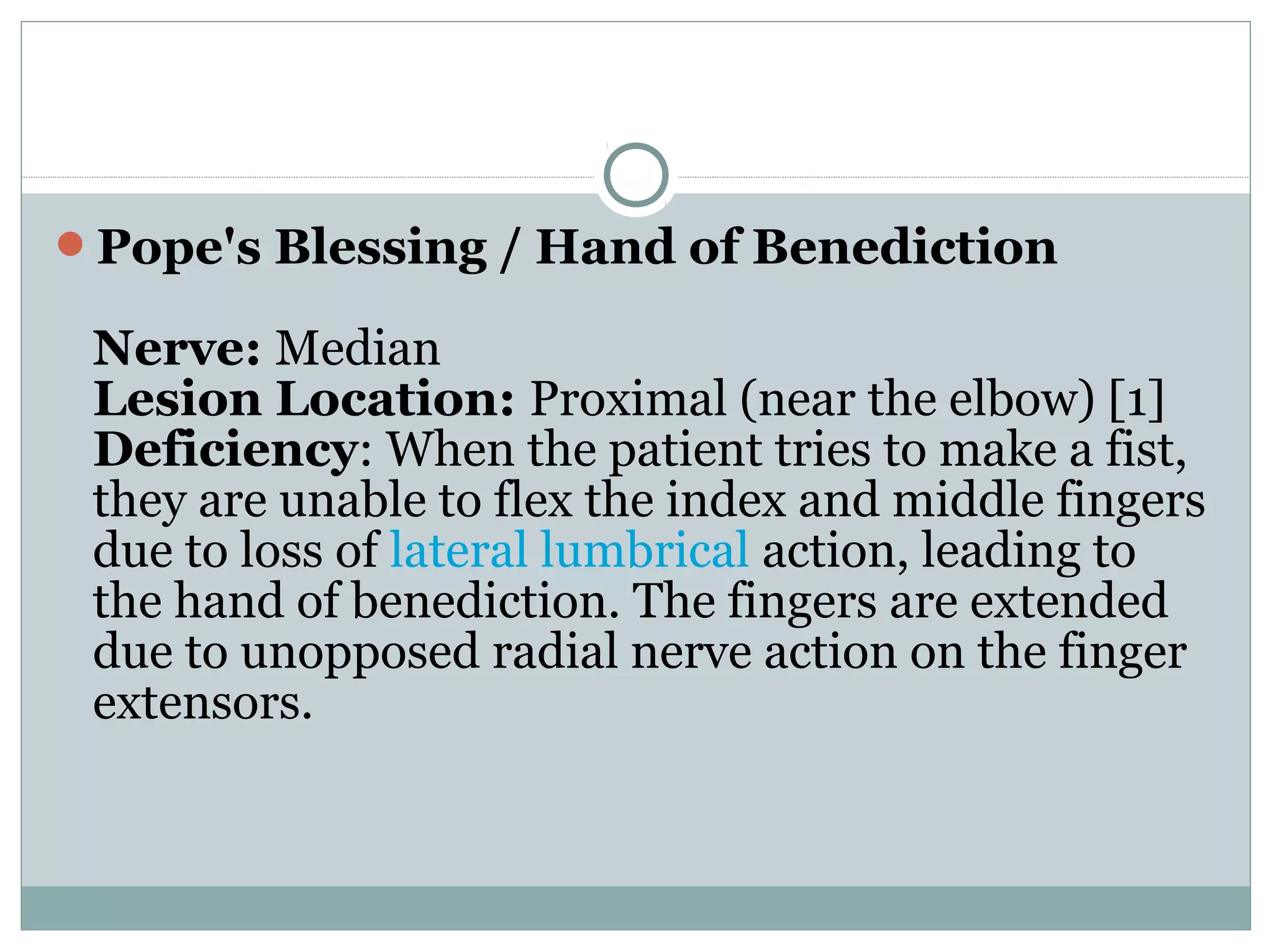 Median nerve | PPT