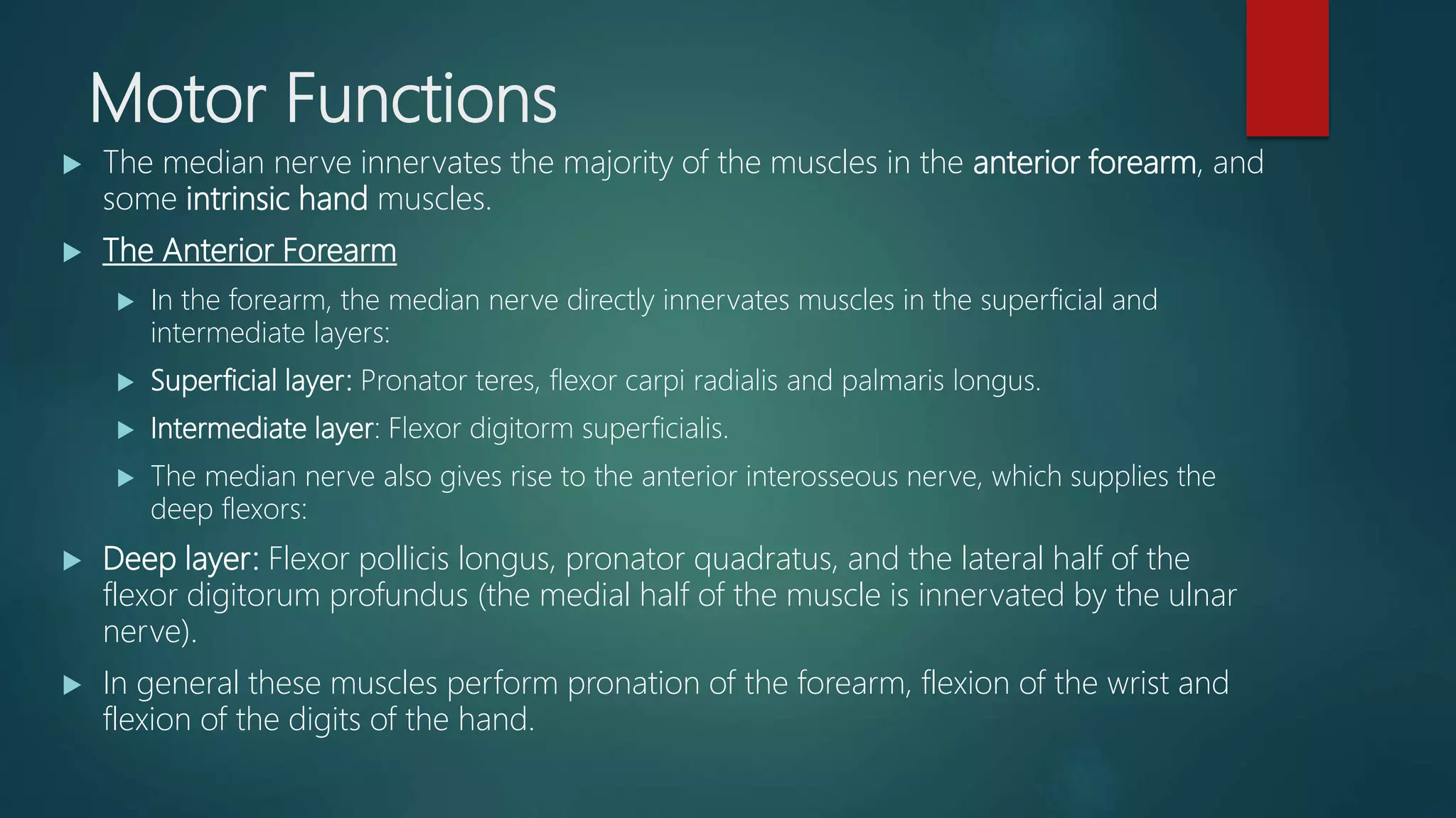 Median nerve injuries | PPTX
