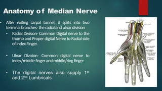 Median nerve palsy | PPTX