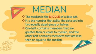 Mean vs Median | PPTX