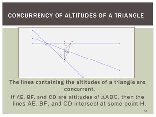 Medians & altitudes of a triangle | PDF