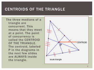 Medians & altitudes of a triangle | PDF