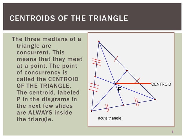 Medians & altitudes of a triangle | PDF