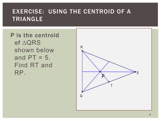 Medians & altitudes of a triangle | PDF