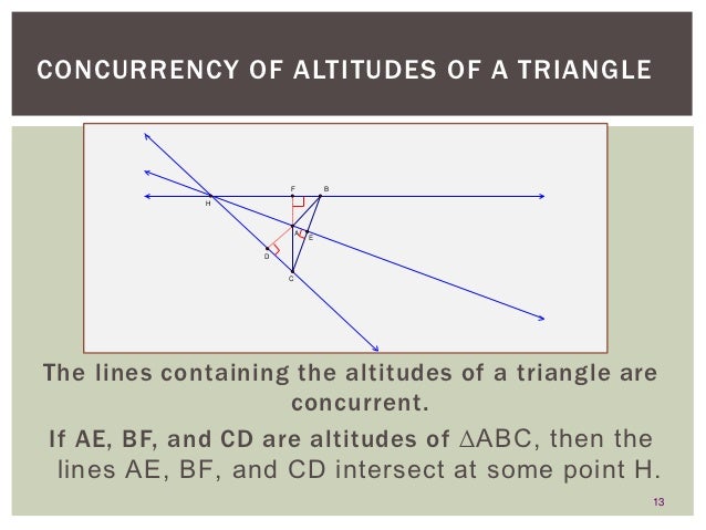 Medians And Altitudes Of A Triangle