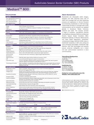 Audiocodes, Plantronics Cisco | PDF