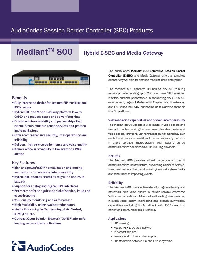 Audiocodes, Plantronics Cisco