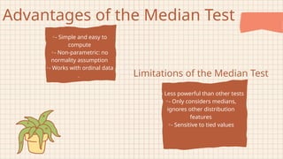 median test.pptx presentation........... | PPTX