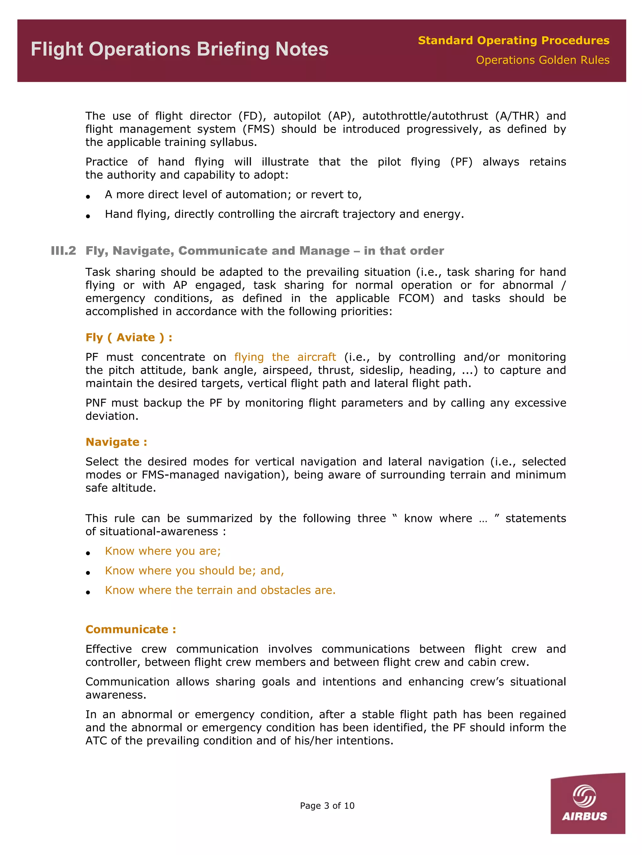 Media Object File Flt Ops Sop Seq03 | PDF