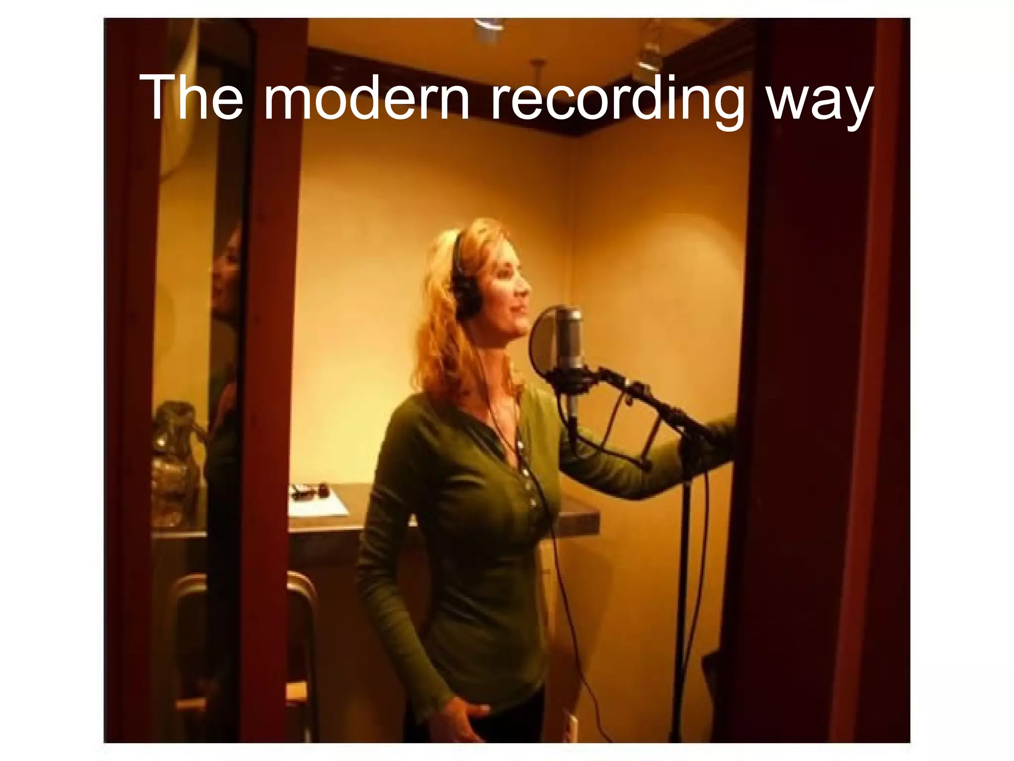 Media of communication -radio and sound recording | PPT