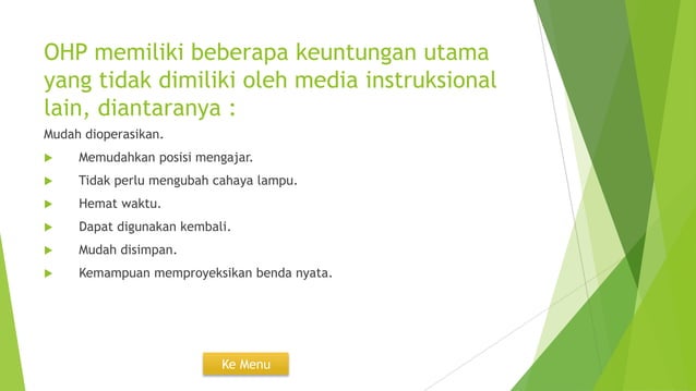 Media ohp nurul hidayati | PPT