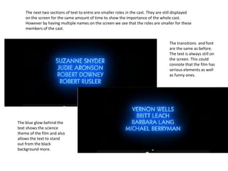 Weird science text analyisis | PPT