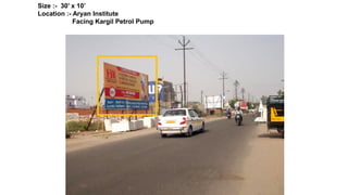 Outdoor Advertising Options in Agra - Hoarding Options in Agra | PDF