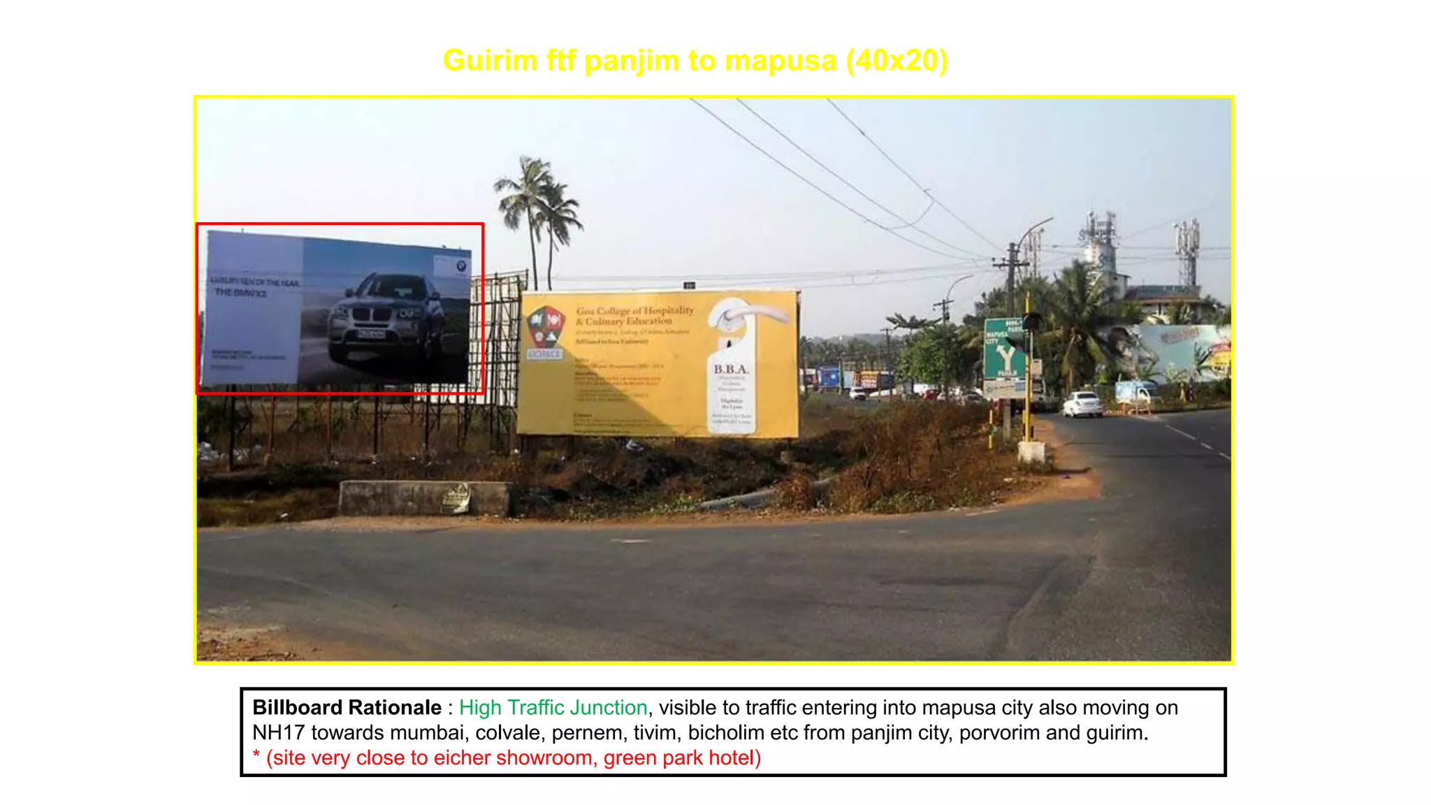Outdoor Adverting Options in Goa-Hoarding Advertising in Goa | PDF