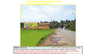 Outdoor Adverting Options in Goa-Hoarding Advertising in Goa | PPT