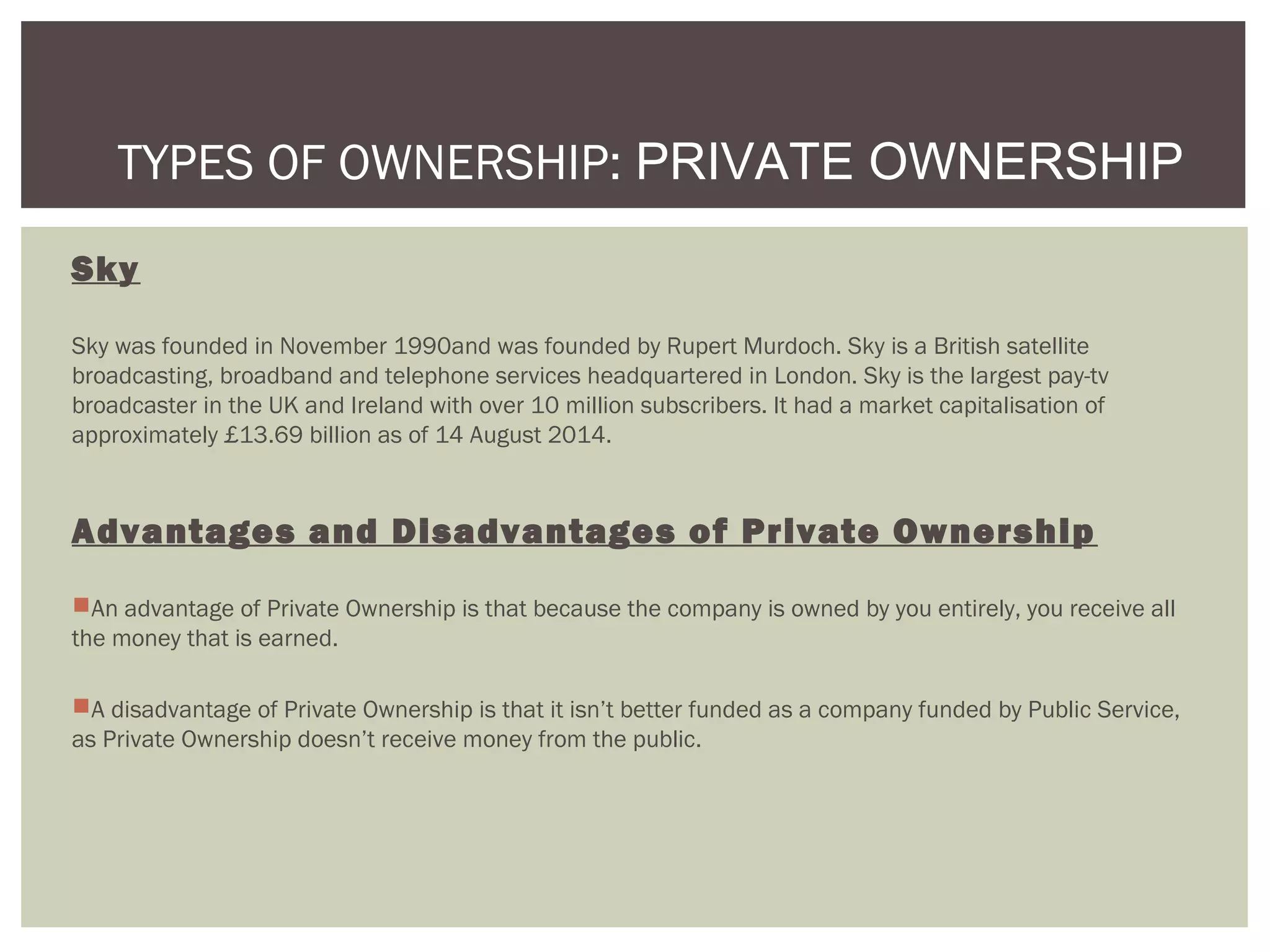 Media ownership | PPT | Mergers and Acquisitions | Business Banking ...