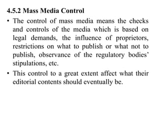 Media Ownership and Control a teaching material | PPTX
