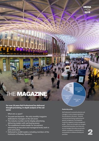 Rail Professional 2018 media pack & forward features | PDF