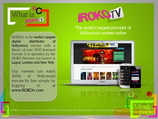 Media pack irokotv | PPT