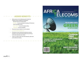 Africa Telecoms Media Pack | PPT