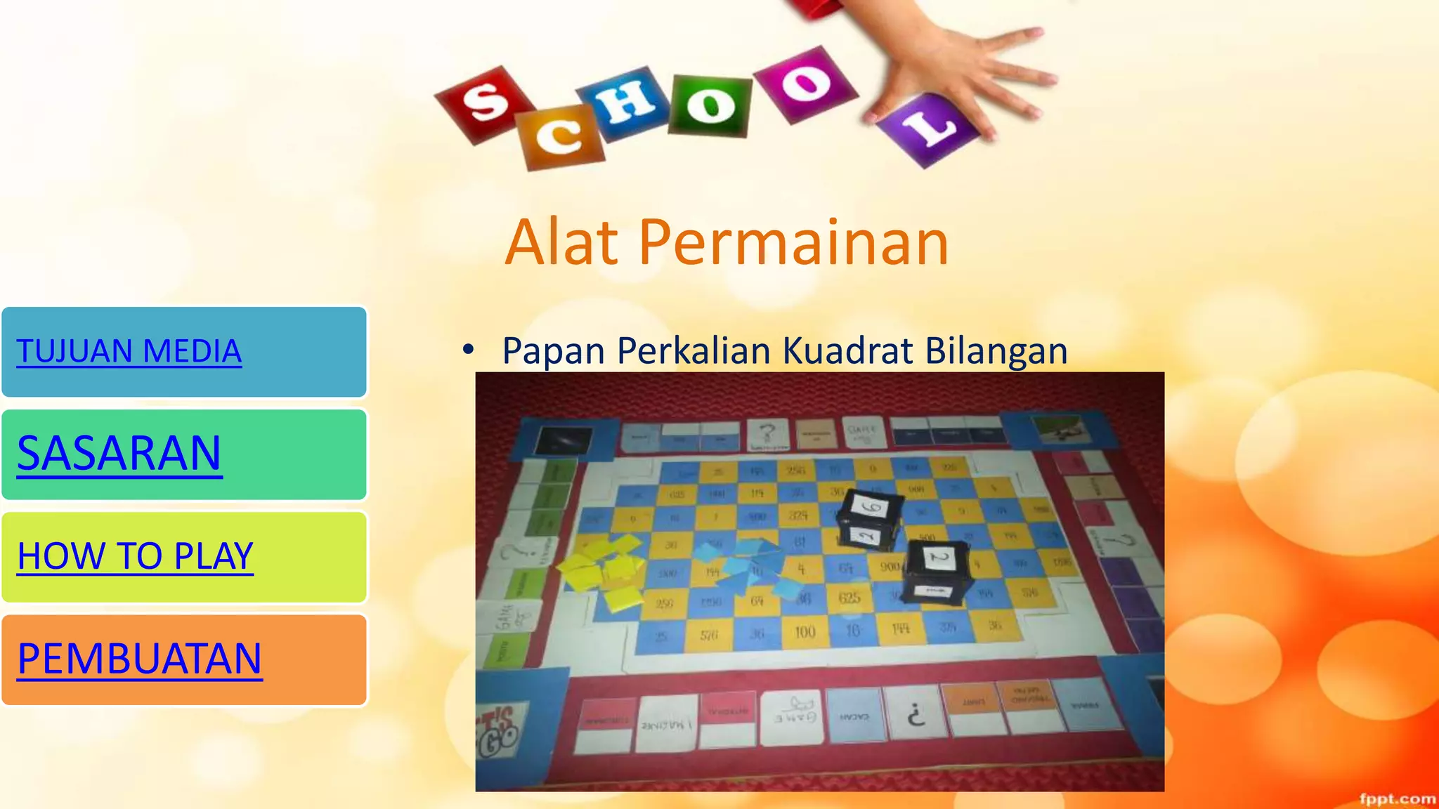 Media papan perkalian kuadrat | PPTX