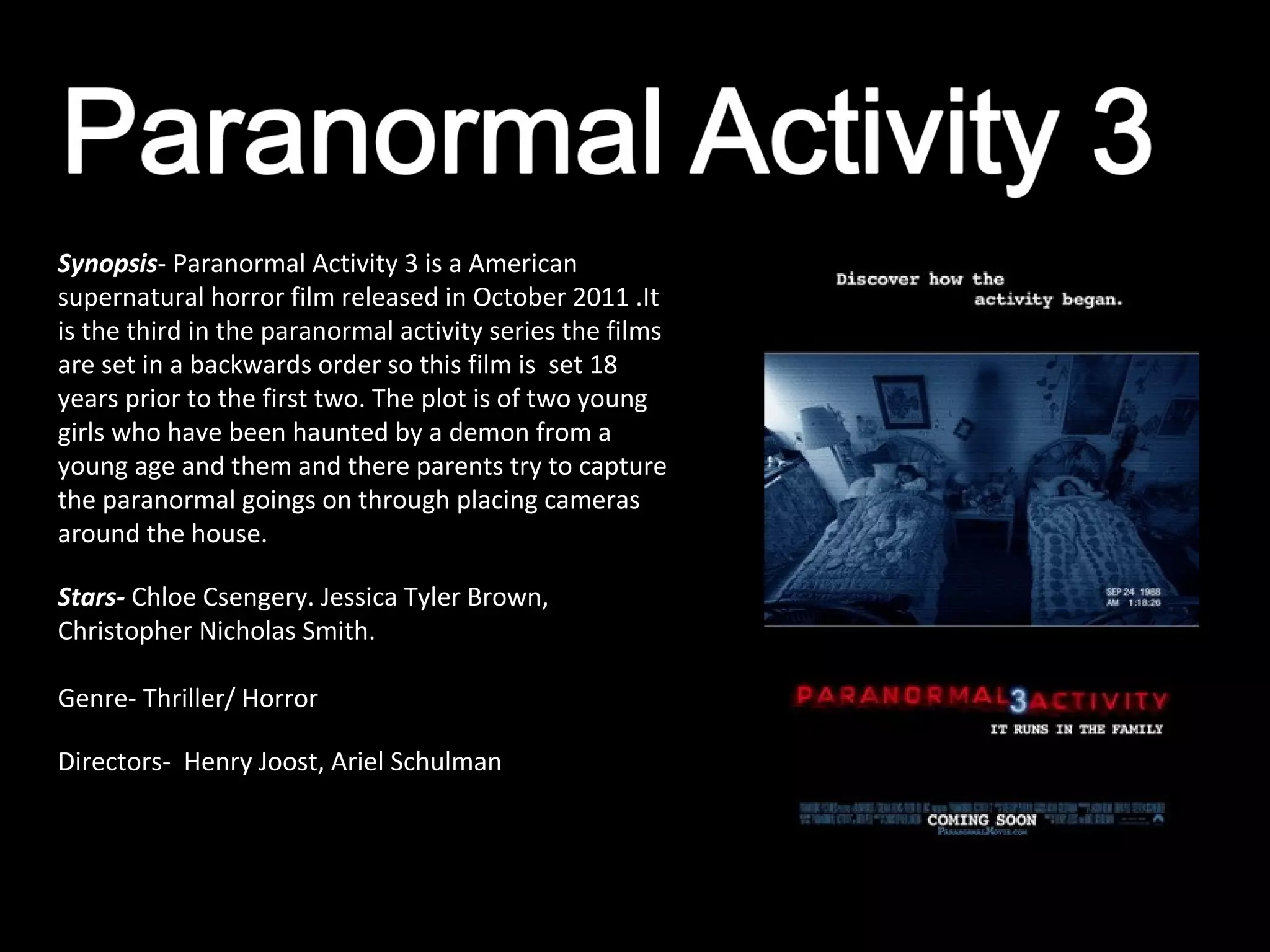 Media paranorm | PPT