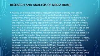 Media P&B SOURCES OF MEDIA RESEARCH | PPTX