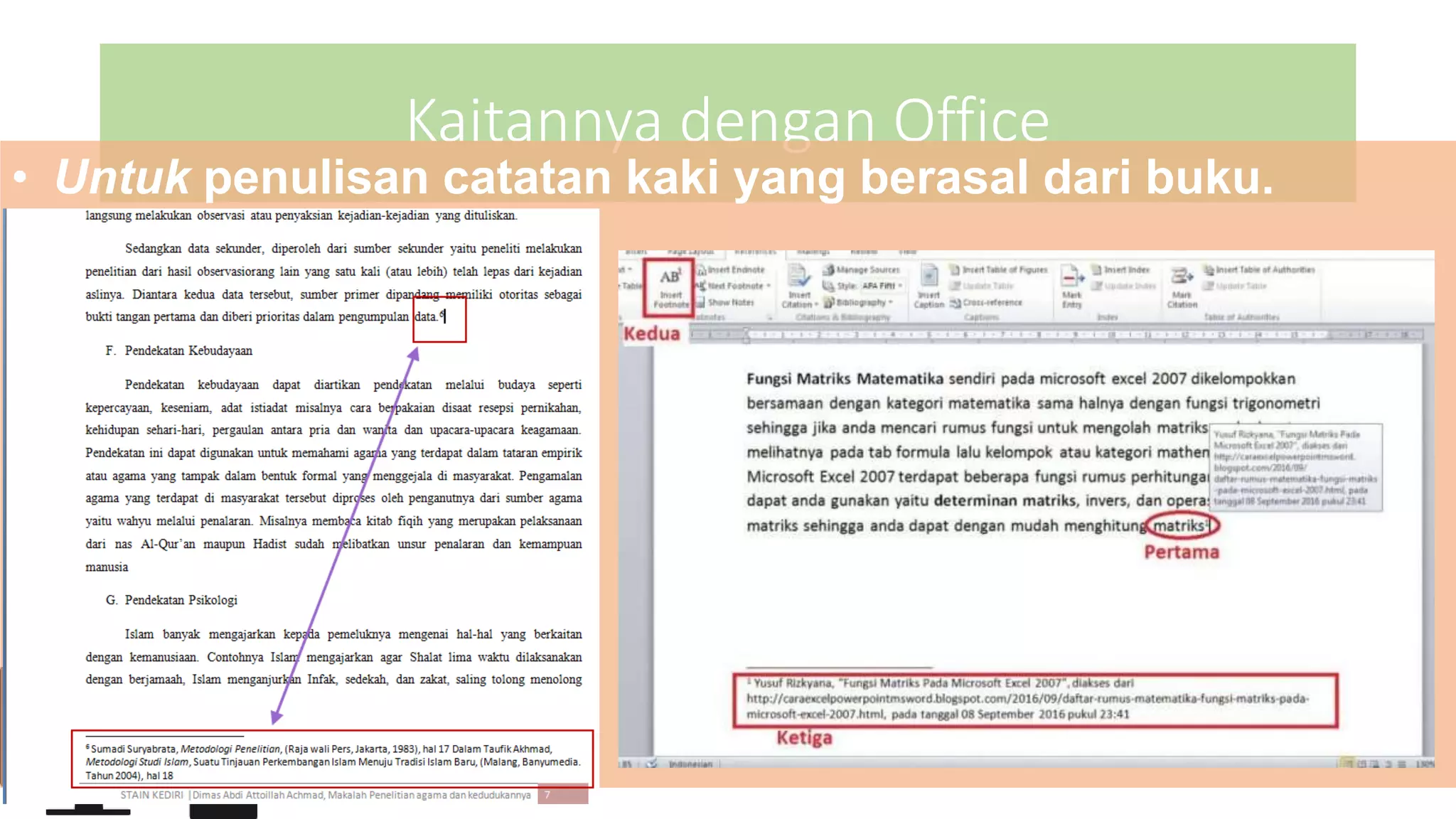 Media pembelajaran 3 berbagai variasi teks bentuk gambar objek | PPTX