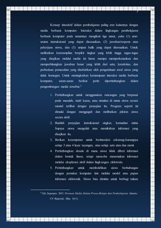 makalah media pembelajaran berbasis komputer | DOCX