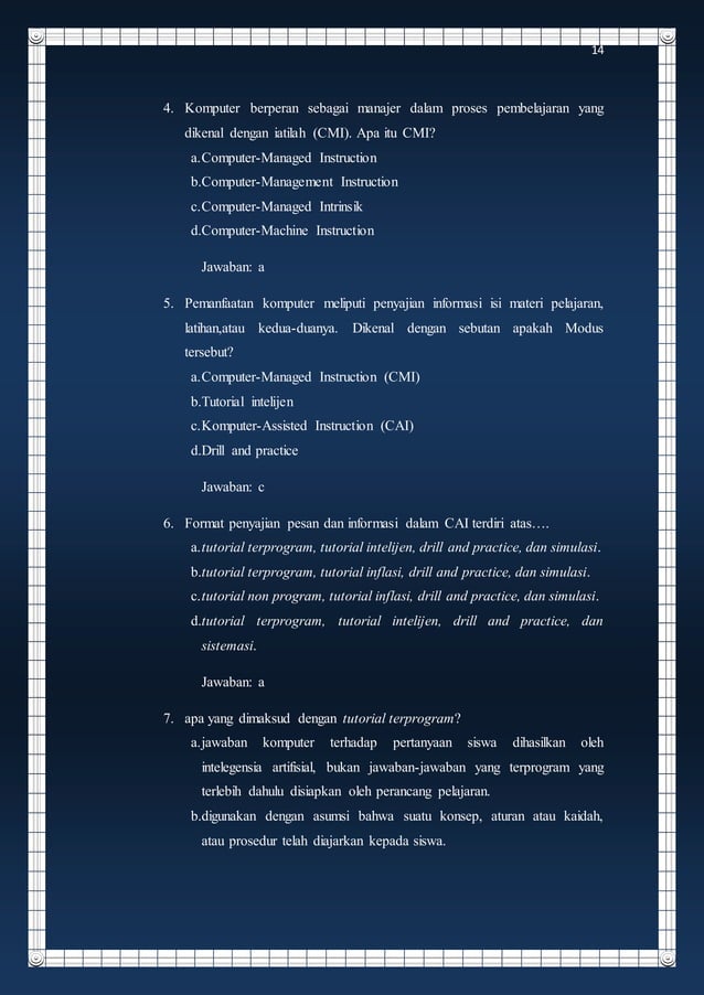 makalah media pembelajaran berbasis komputer | DOCX
