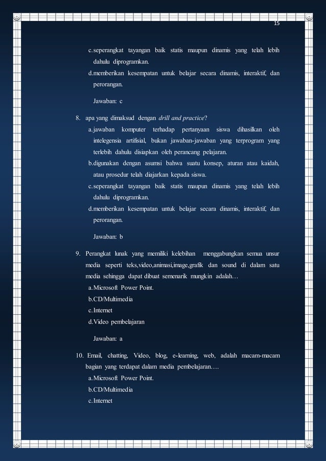 makalah media pembelajaran berbasis komputer | DOCX