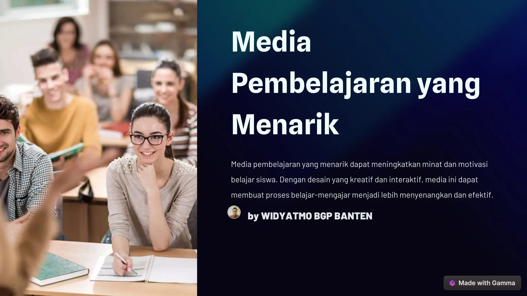 Media Pembelajaran Digital Tingkat Sekolah Menengah | PPTX