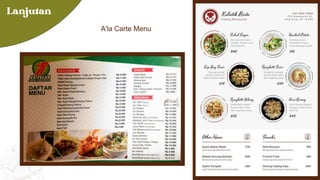 Media Pembelajaran & Evaluasi Tata Hidang (Menu) | PPT