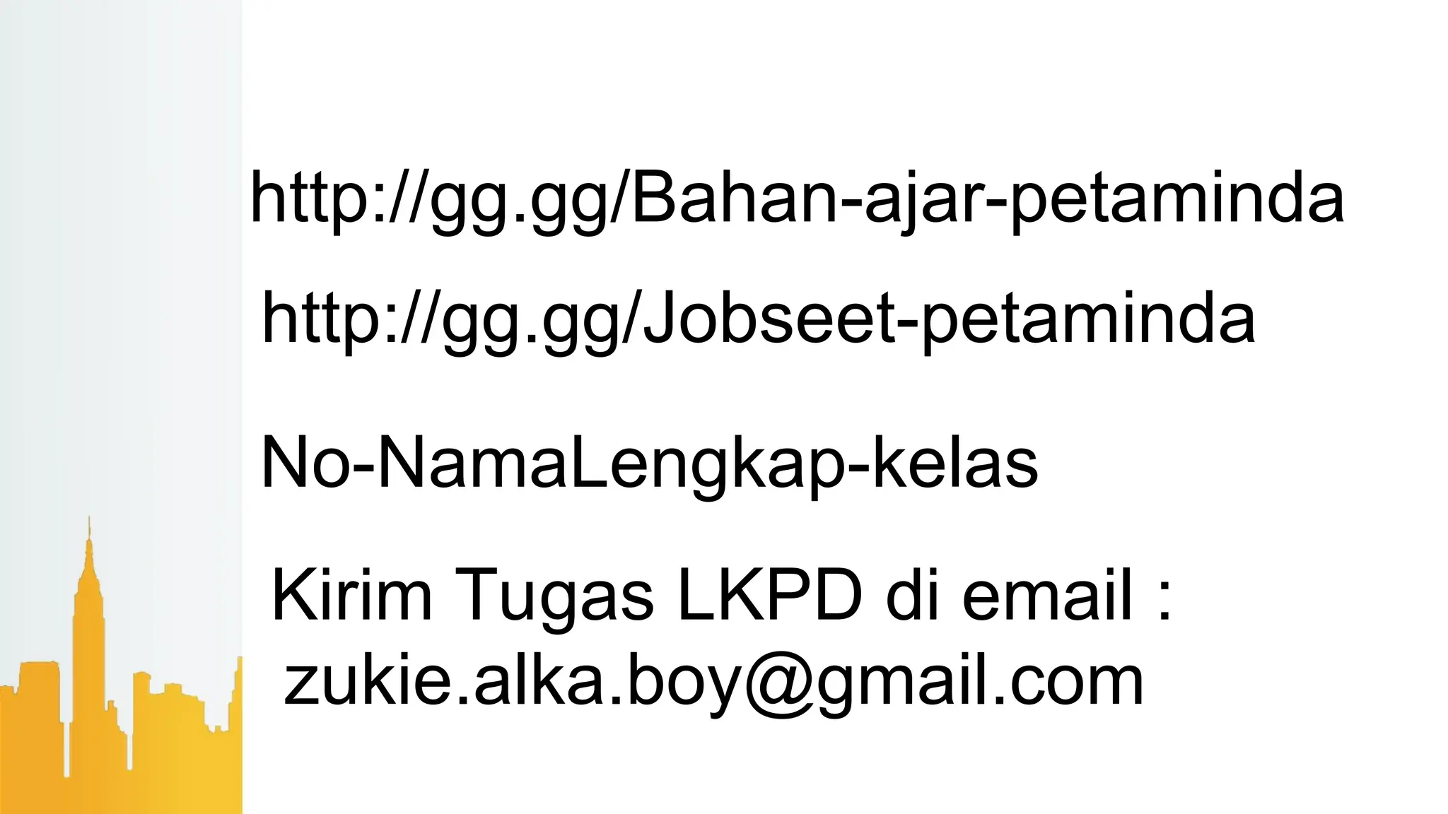 MEDIA PEMBELAJARAN III.ppt Peta mindah mapel TIK | PPT