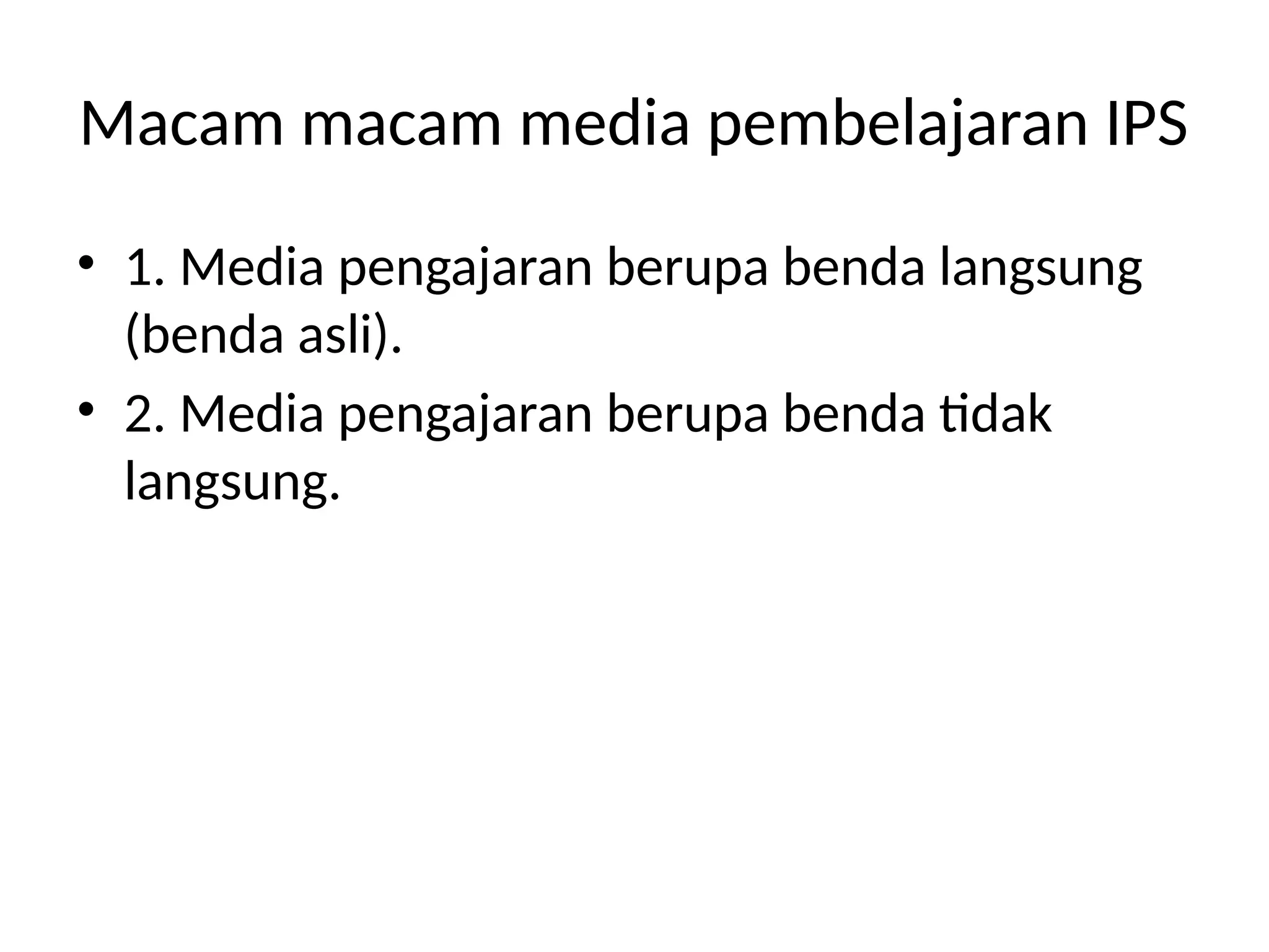 Media pembelajaran IPS di SD tentang kurikulum | PPTX