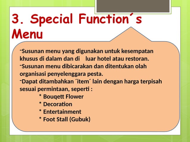 Media Pembelajaran Tata Hidang MENU breakfast | PPTX