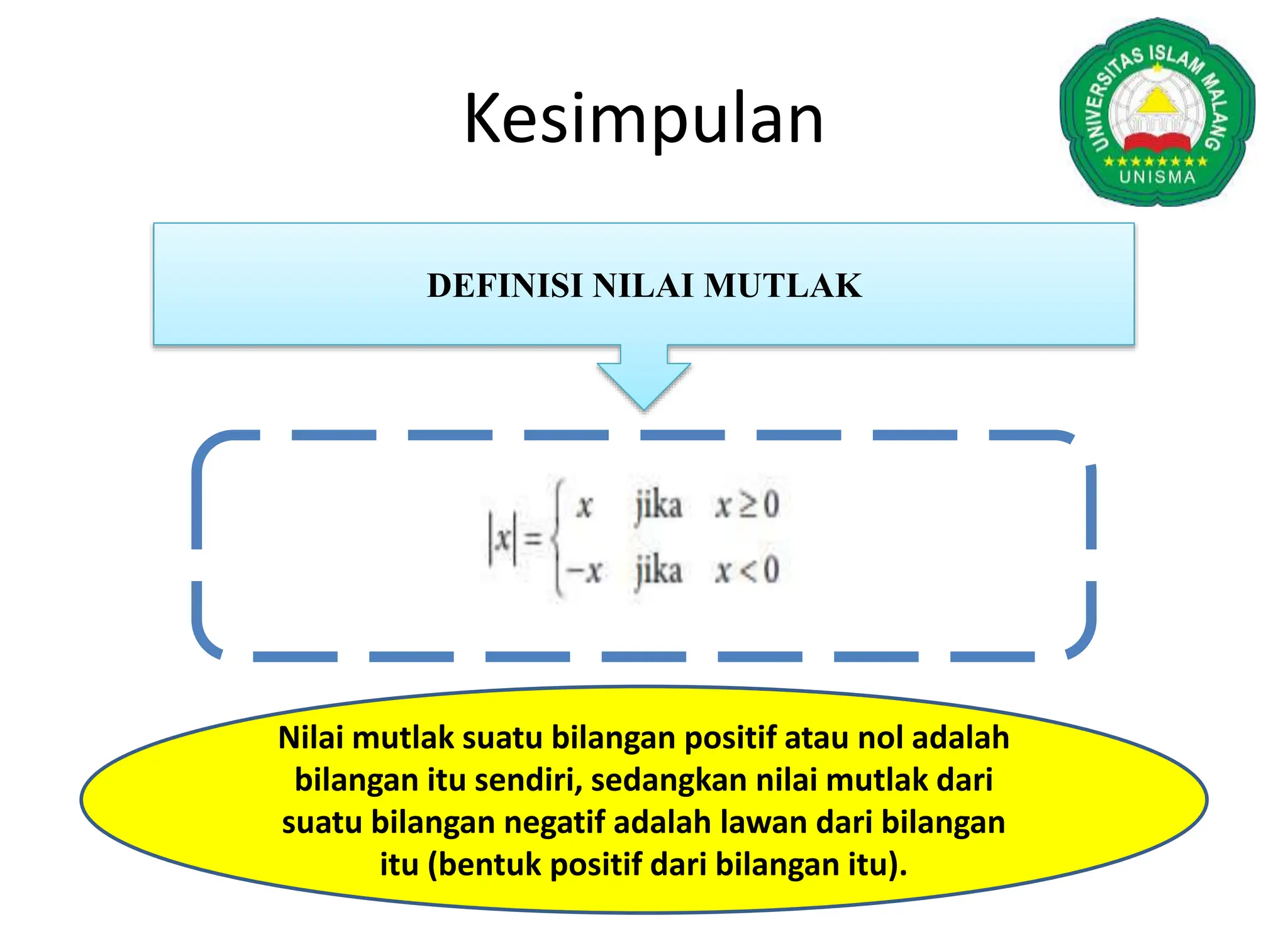 Nilai Mutlak | PPTX