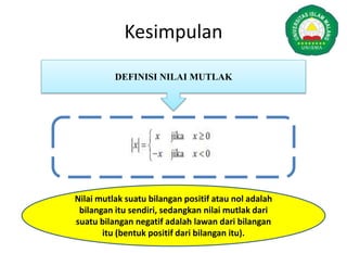 Nilai Mutlak | PPTX