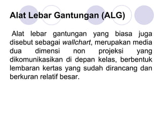 Media pendidikan media pembelajaran dua dimensi non proyeksi | PDF