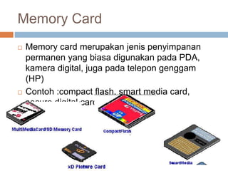 Media penyimpanan eksternal | PPTX