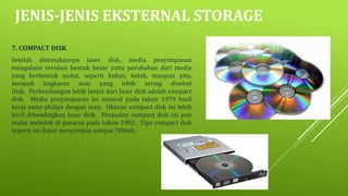 Media penyimpanan external komputer | PPSX