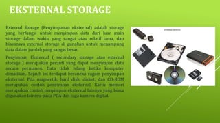 Media penyimpanan external komputer | PPSX