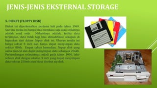 Media penyimpanan external komputer | PPSX