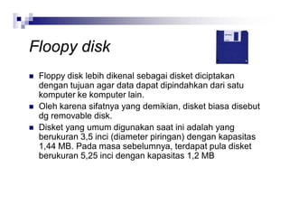 Media penyimpanan memori_eksternal | PDF