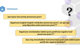 Pewarnaan Diferensial (Gram positif dan Negatif) | PPT