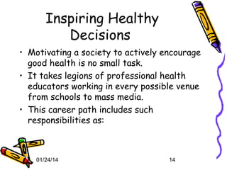 The role of media in public health promotion | PPT